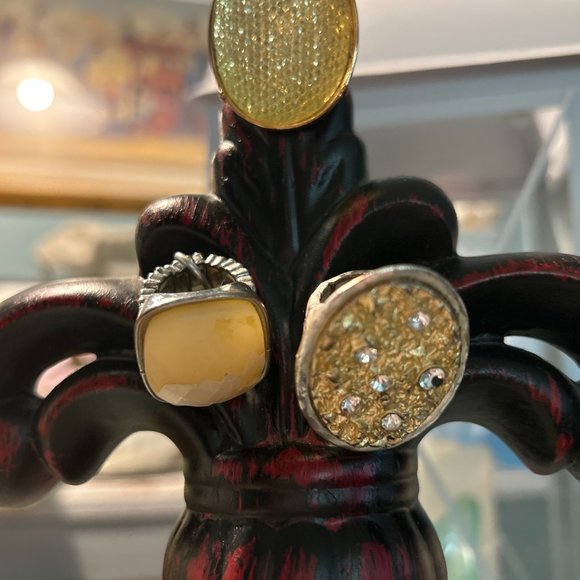 Jewelry | Three Fun Stretchy Rings For Any Occasion | Poshmark